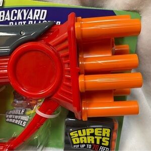 Jump zone | Toys | Backyard Dart Blaster With Doubled Rotating Barrels ...